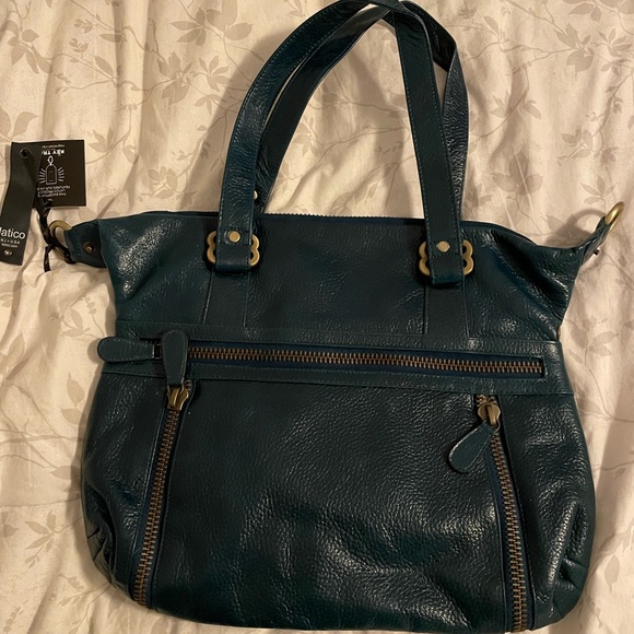 latico | Bags | Latico Leather Zip Satchel | Poshmark
